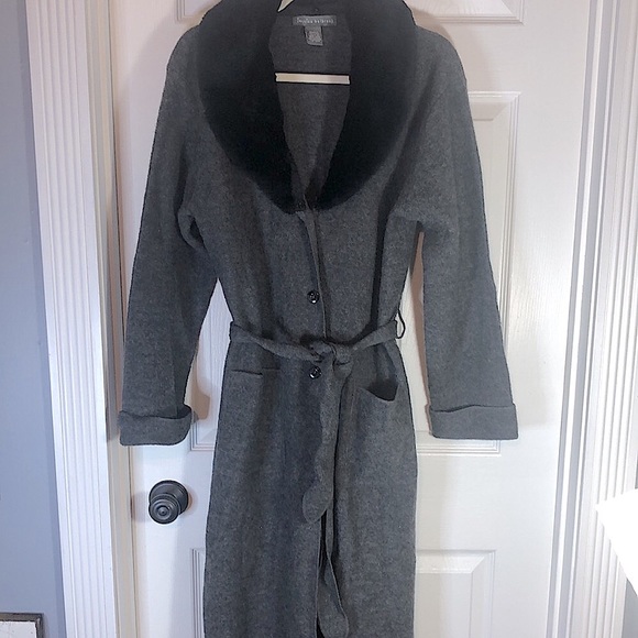 Jessica Holbrook | Sweaters | Jessica Holbrook Wool Sweater Jacket ...